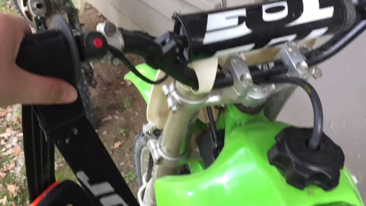 REVIEW ON A 2000 KX80 AND A 1996 KX80 - YouTube