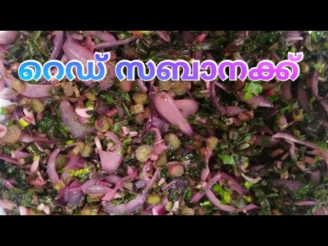 Red Sabanak Recipe In Malayalam /cheered recipe - YouTube