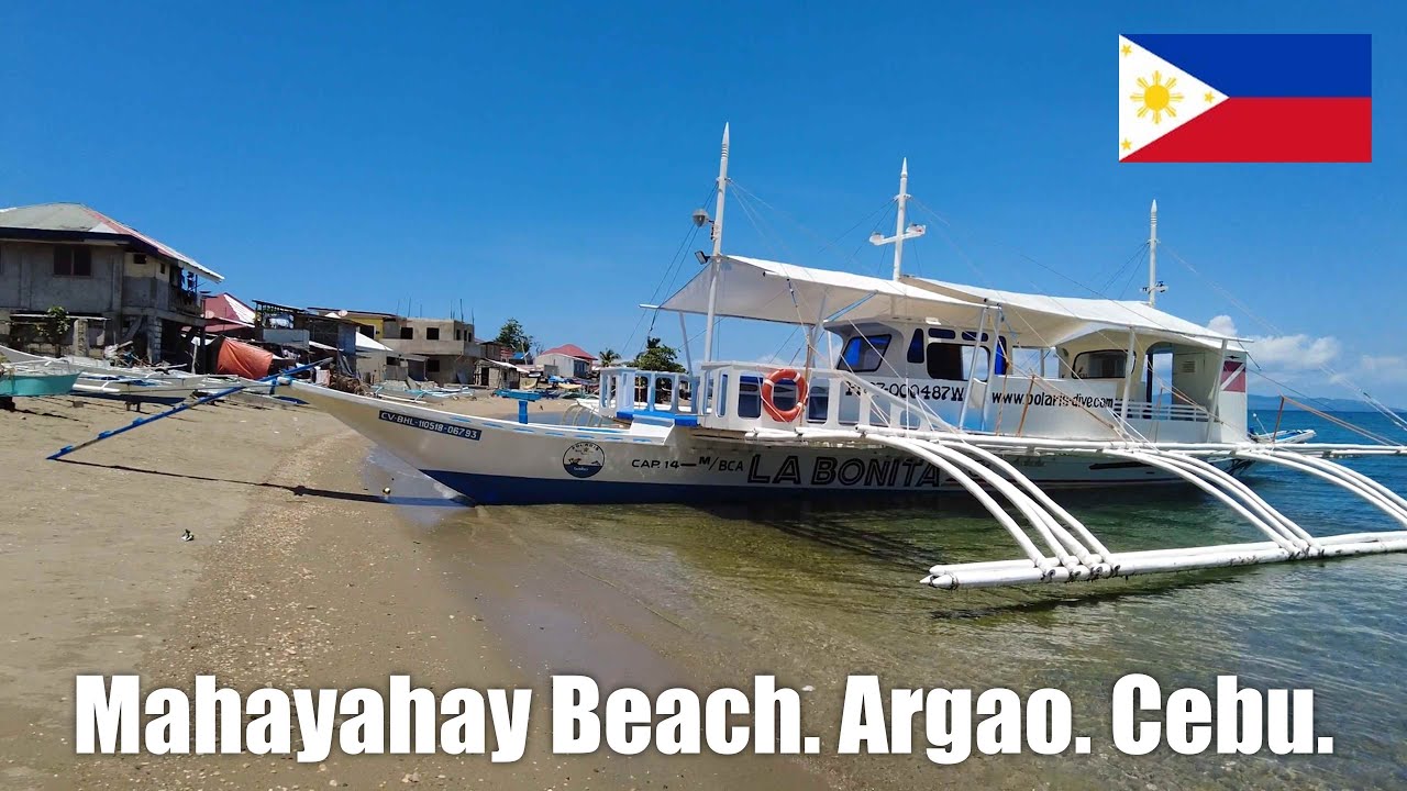 Amazing Mahayahay Beach. Argao. Cebu. Philippines. 4K. - YouTube