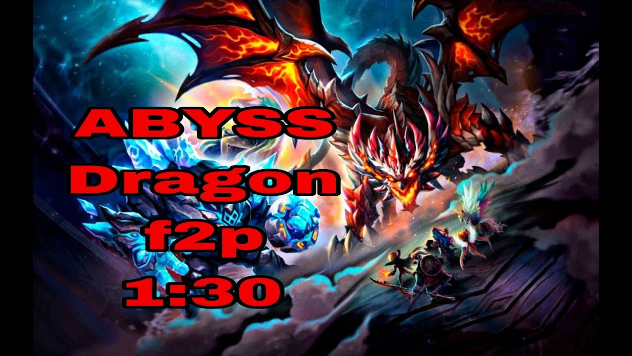 Зал Дракона Бездна F2P пак 1:30 / ABYSS DRAGONS B12 (SUMMONES WAR ...
