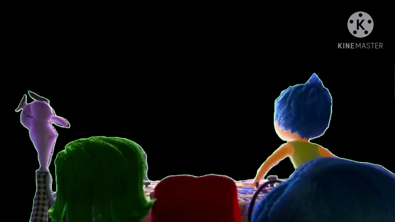 Inside out emotions are watching monster house trailer (2006) - YouTube