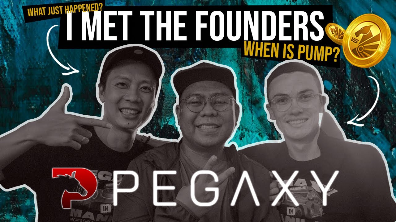 I MET THE PEGAXY FOUNDERS (NEVER EXPECT THIS TO HAPPEN) | MasterKamote ...