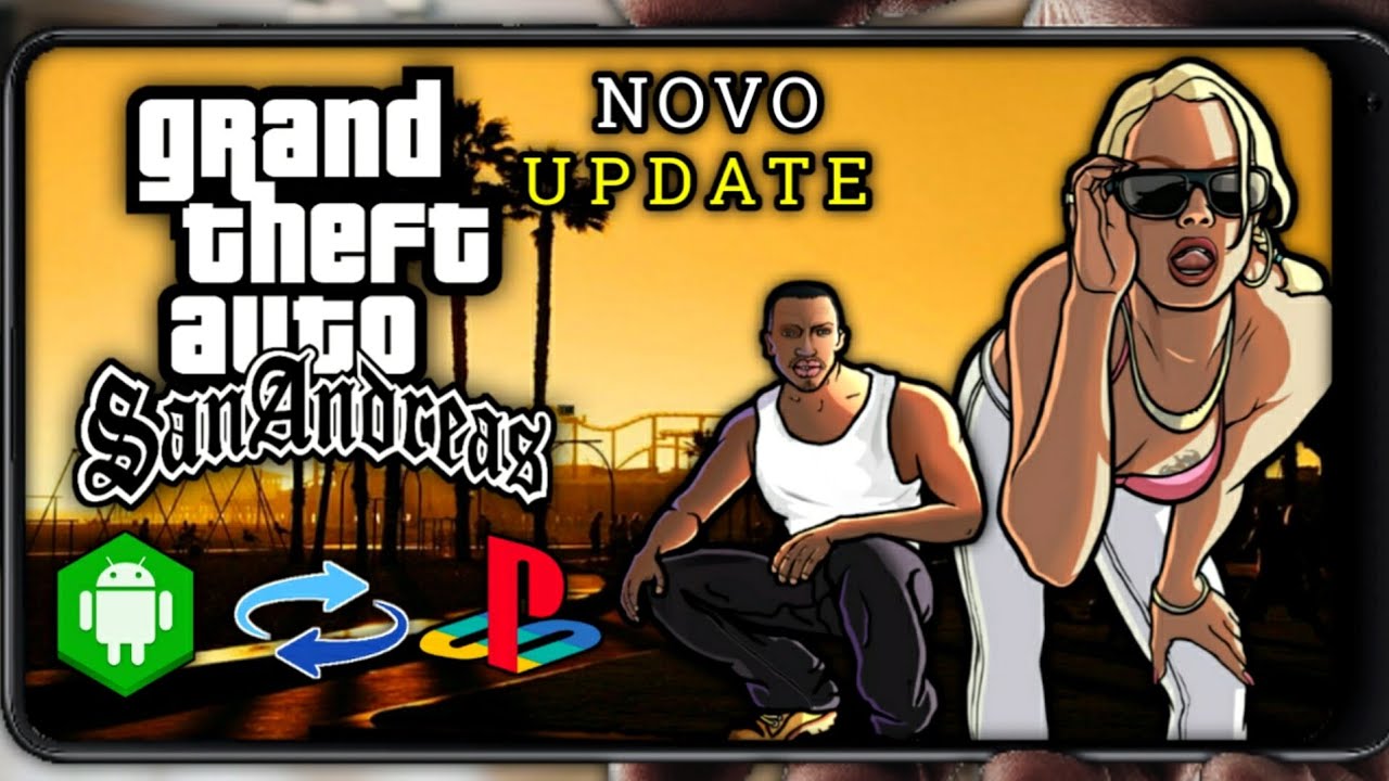 SAIU! NOVO UPDATE MELHOR MOD CLASSIC PLAYSTATION 2 PARA GTA SAN ANDREAS ...