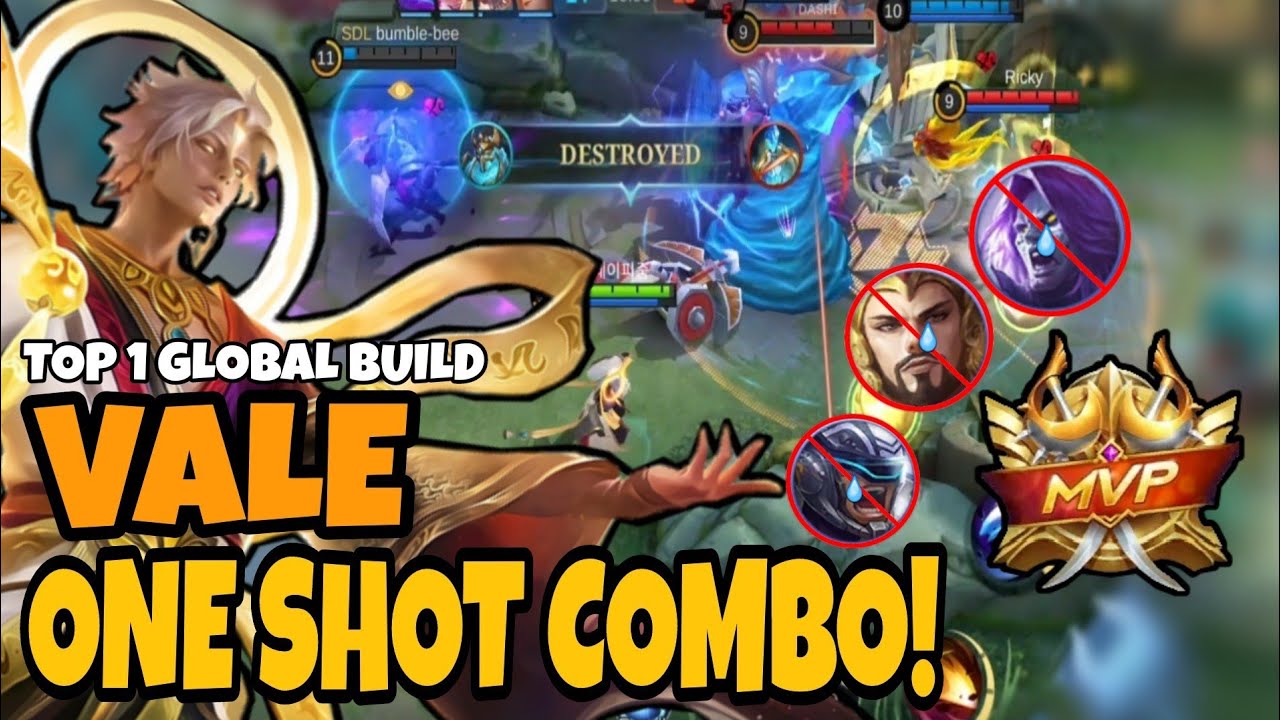 VALE MEETS ATLAST | VALE INSANE DAMAGE | VALE ONE SHOT COMBO | VALE ...
