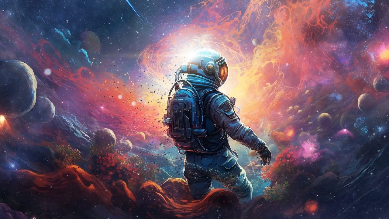 Relaxation Music I Calm Mind and Body I Regeneration I Space Harmony - YouTube