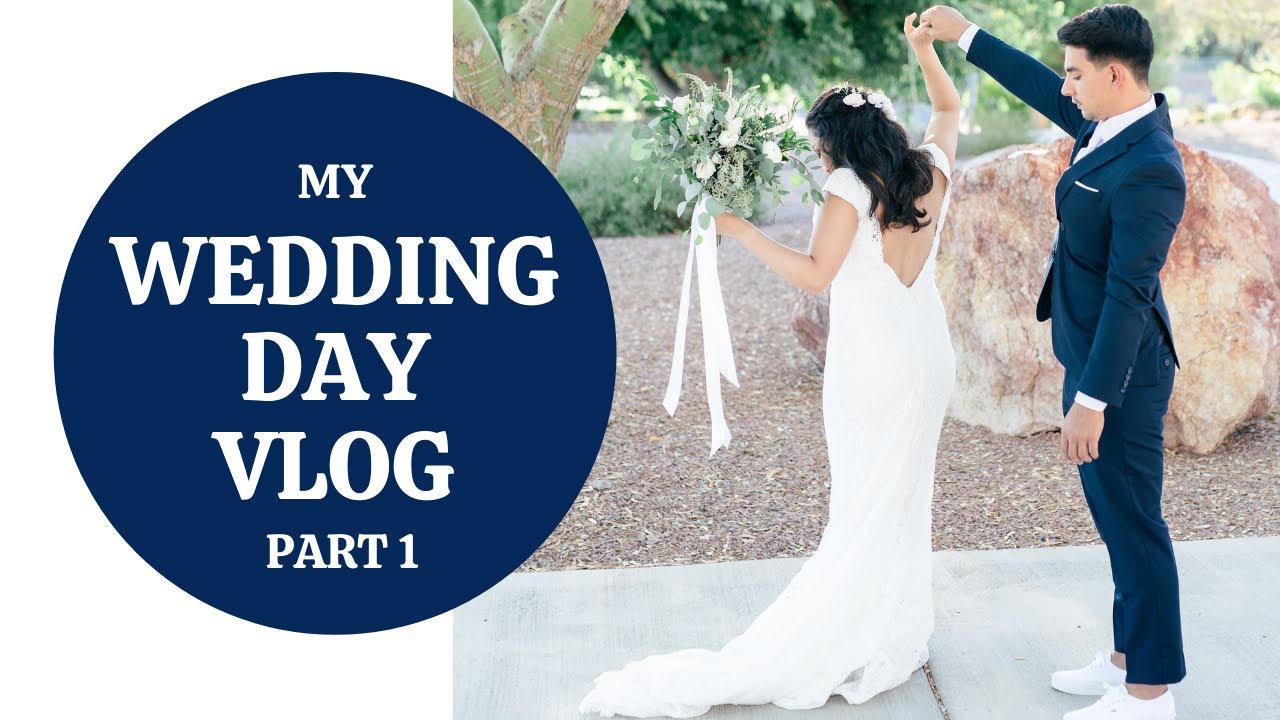 MY WEDDING DAY VLOG PART 1 - YouTube