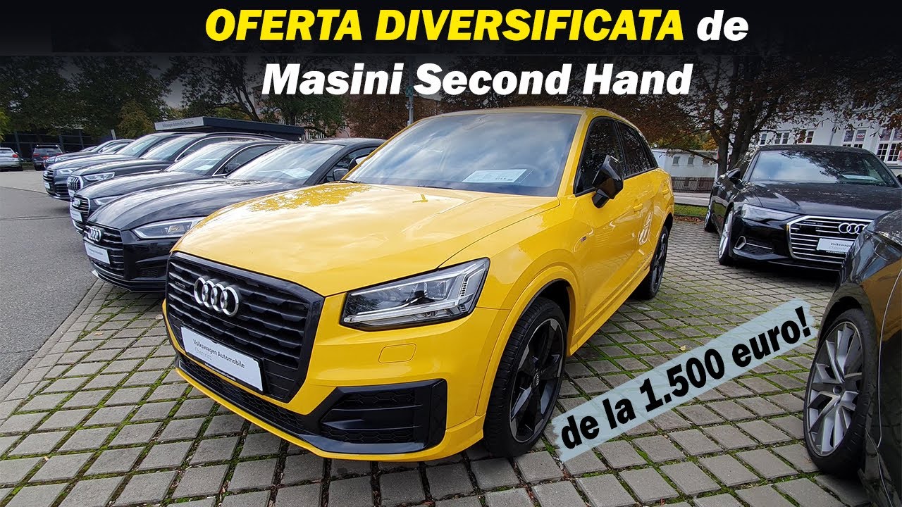 Ofertă diversificată de Mașini Second hand de la 1500 euro în Germania ...