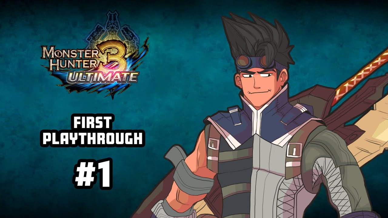 Monster Hunter 3U Part 1 - Adventure Begins! - YouTube
