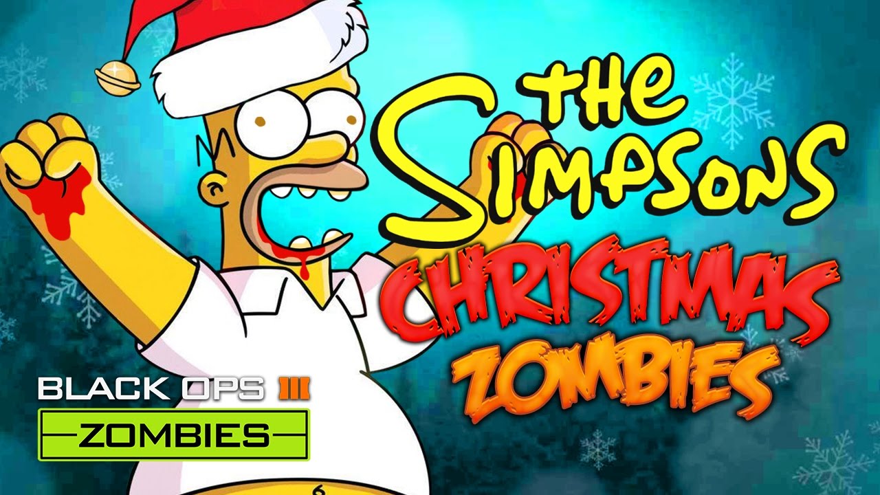SIMPSONS CHRISTMAS ZOMBIES (Call of Duty Black Ops 3 Zombies) - YouTube