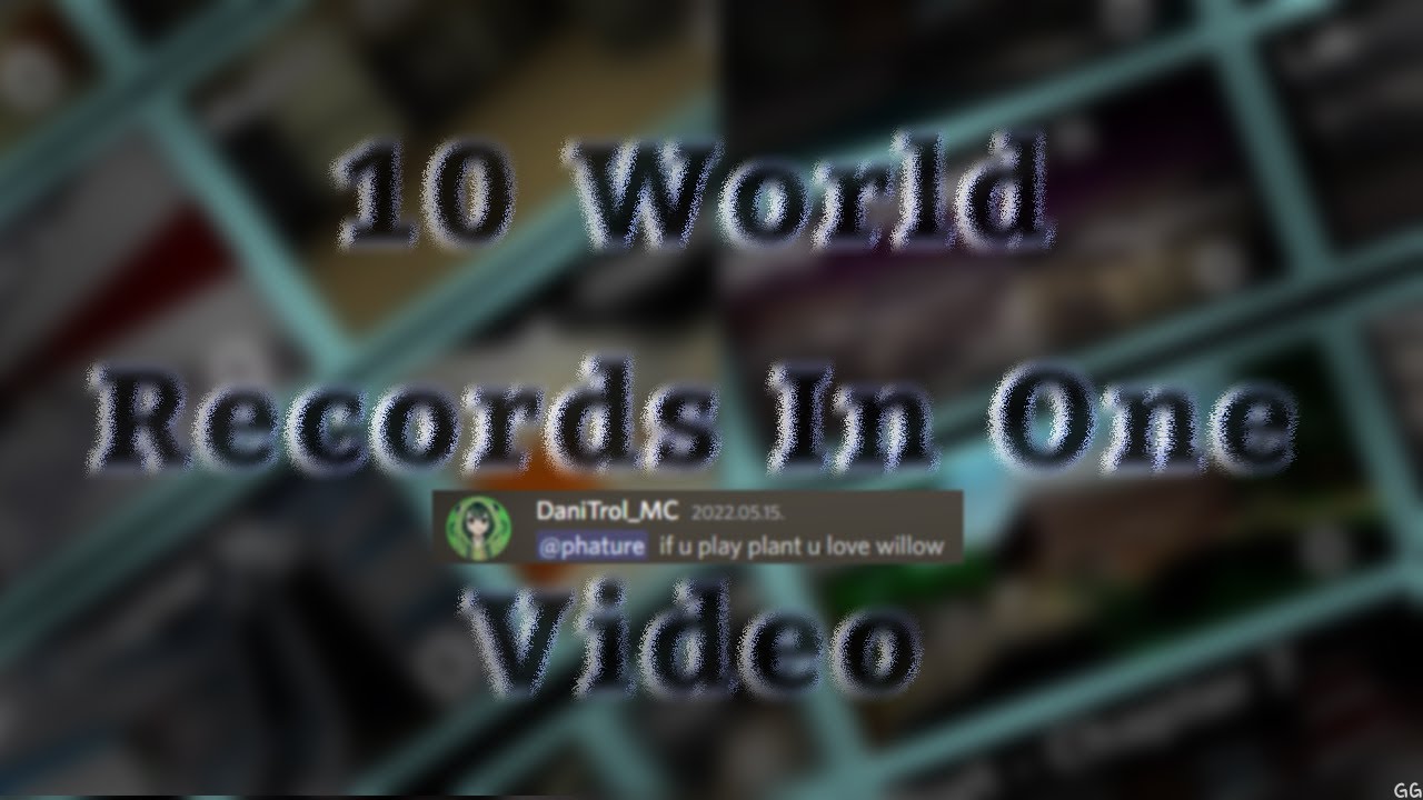 10 WORLD RECORDS IN ONE VIDEO - YouTube