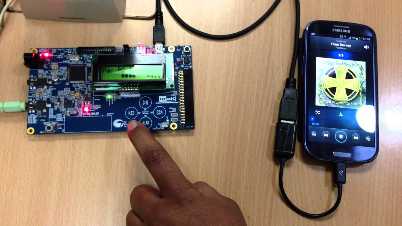 Cypress USB Audio Solution for Android - YouTube