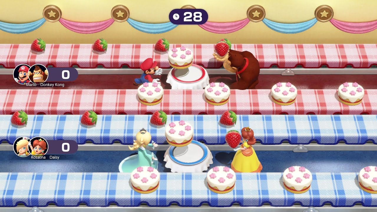 Mario Party Superstars - Cake Factory - YouTube
