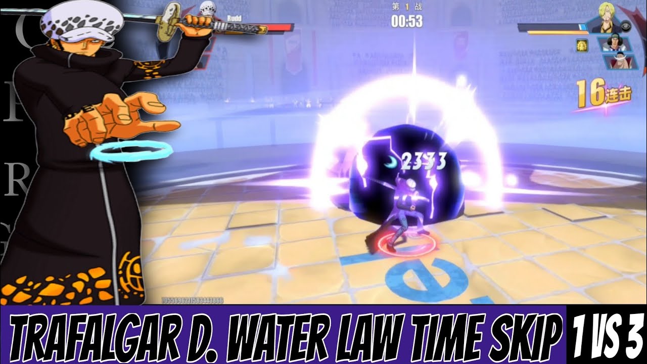 One Piece Fighting Path • Gameplay Trafalgar D. Water Law Time Skip ...