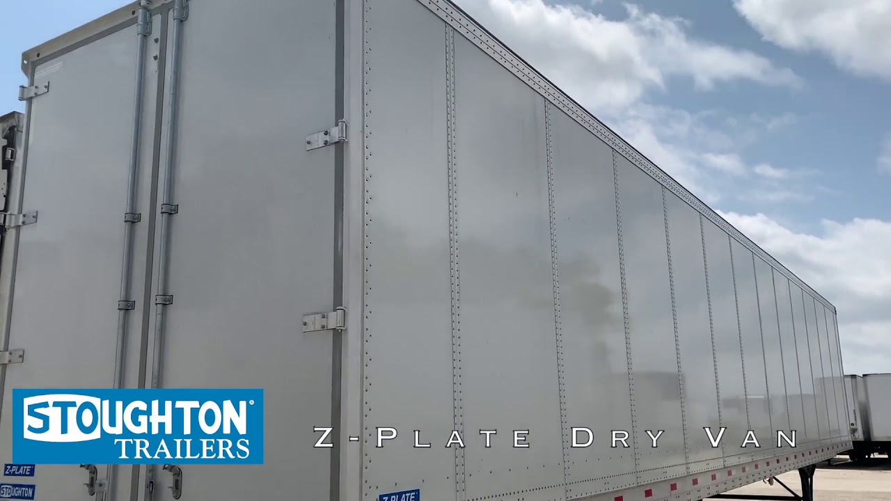 2020 STOUGHTON Z-PLATE DRY VAN COMPOSITE TRAILER For Sale - YouTube