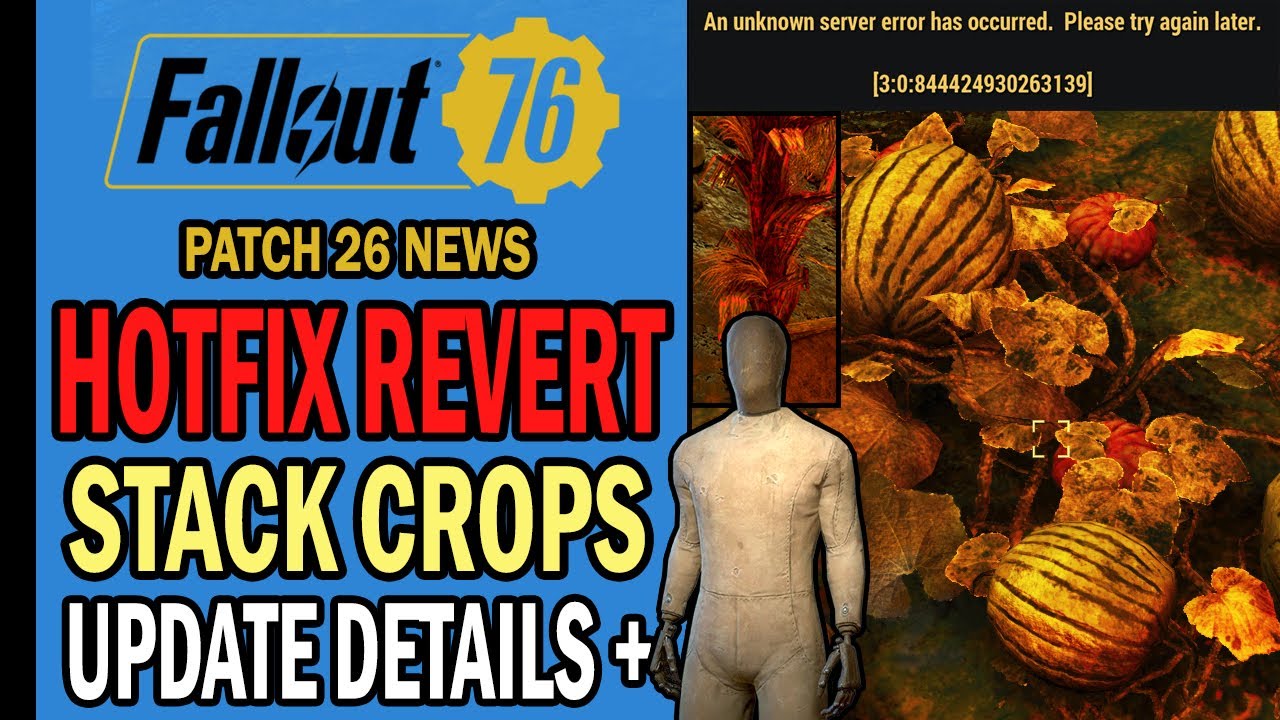 Hotfix Reverted, Stackable Crops, Issue Updates, May's CAMP Contest ...