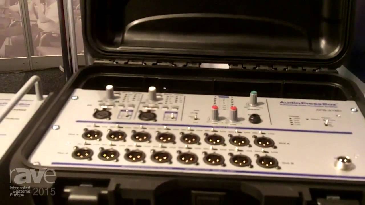 ISE 2015: Audio Press Box Showcases Their Press Boxes - YouTube