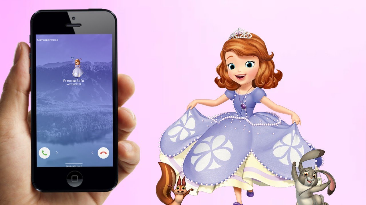 Llamada Divertida y Educativa de la Princesa Sofia - YouTube