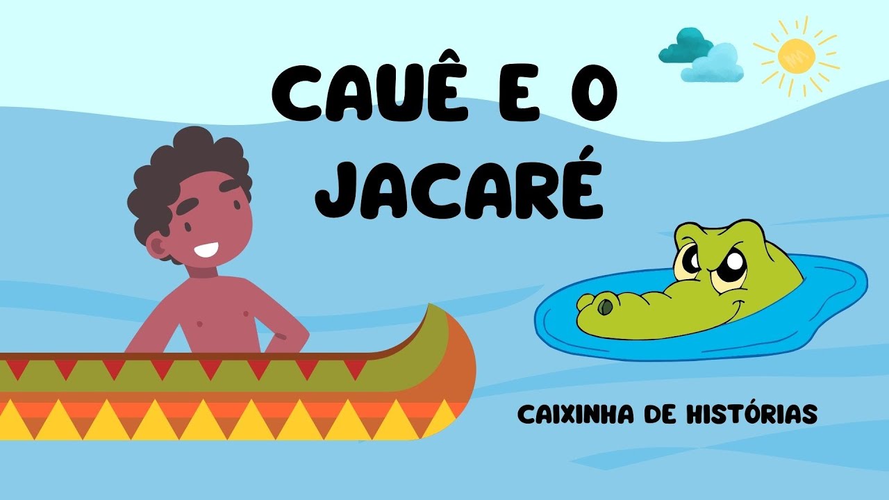 Cauê e o jacaré/História infantil/ Livro infantil/ Áudio Book Kids ...
