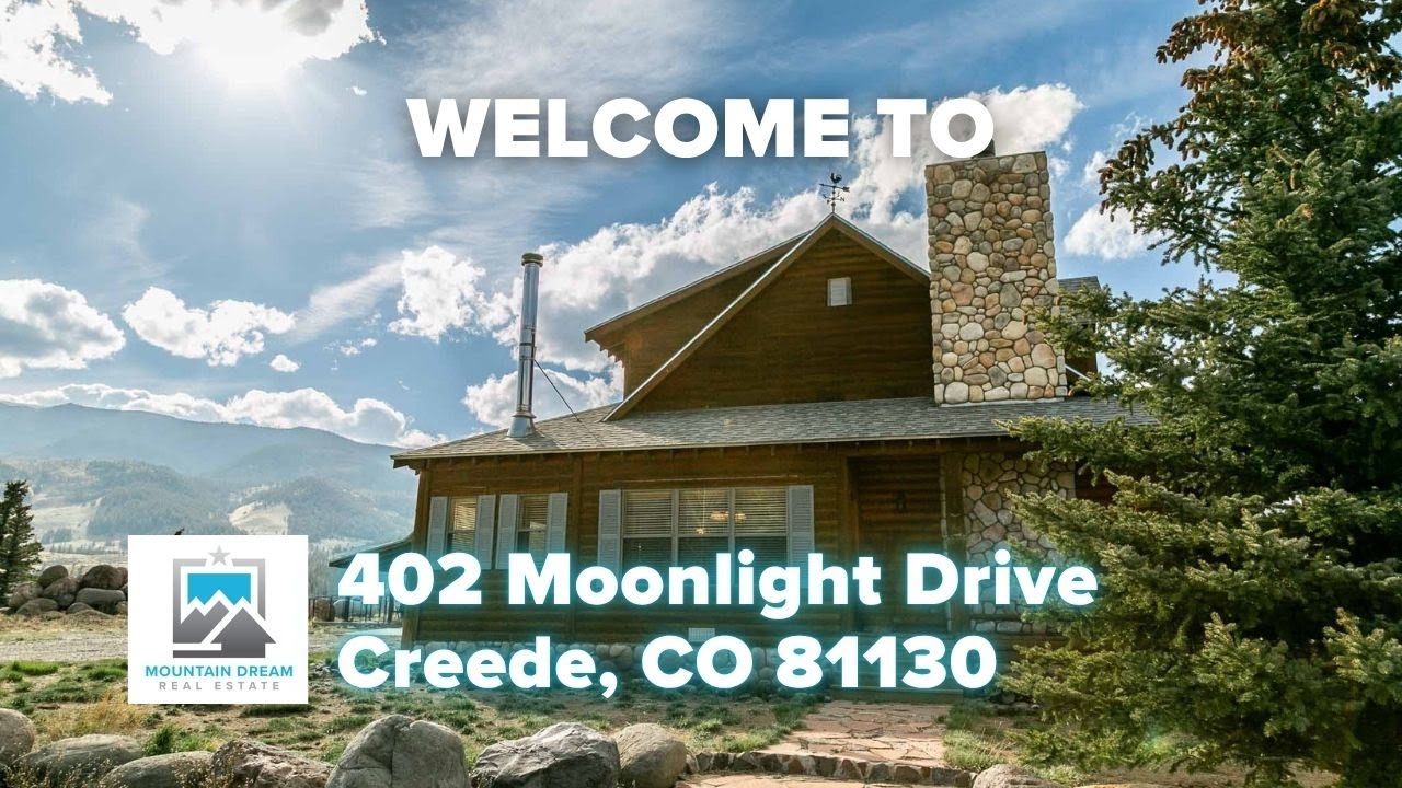 For Sale 402 Moonlight Drive, Creede, CO #creede #mountains #loghome # ...
