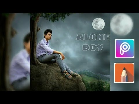 Alone boy manipulation editing tutorial || picsart manipulation editing ...