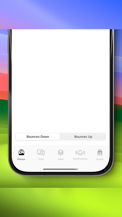 Animated SF Symbol Tab Bar | SwiftUI | iOS | Xcode - YouTube