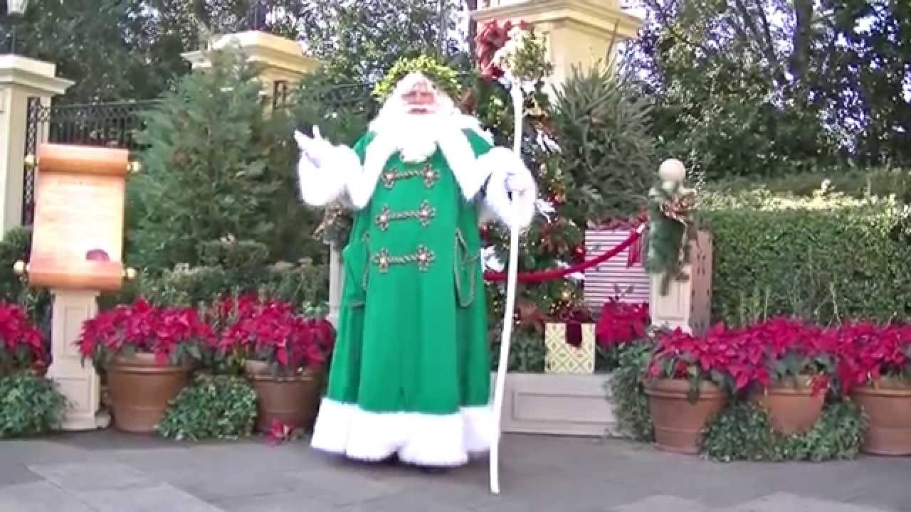 EPCOT - Holidays Around the World - UK Father Christmas - Dec 12, 2014 ...