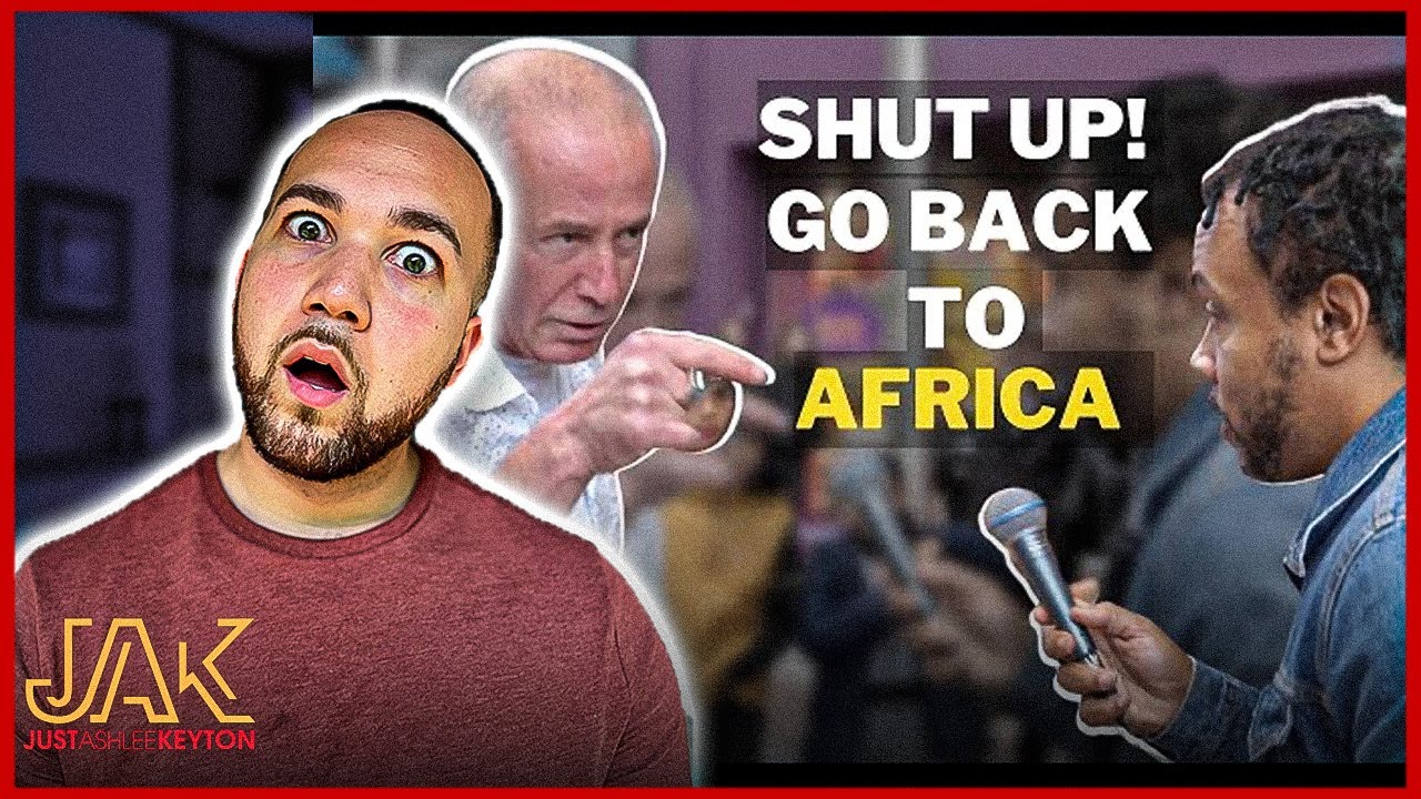 RACIST Man Tells David Lynn To Go Back To AFRICA - YouTube