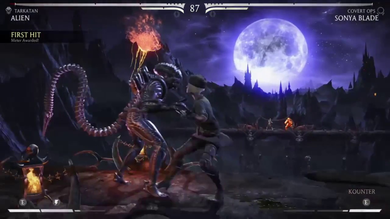 Mortal Kombat XL - Alien VS Sonya Blade - YouTube