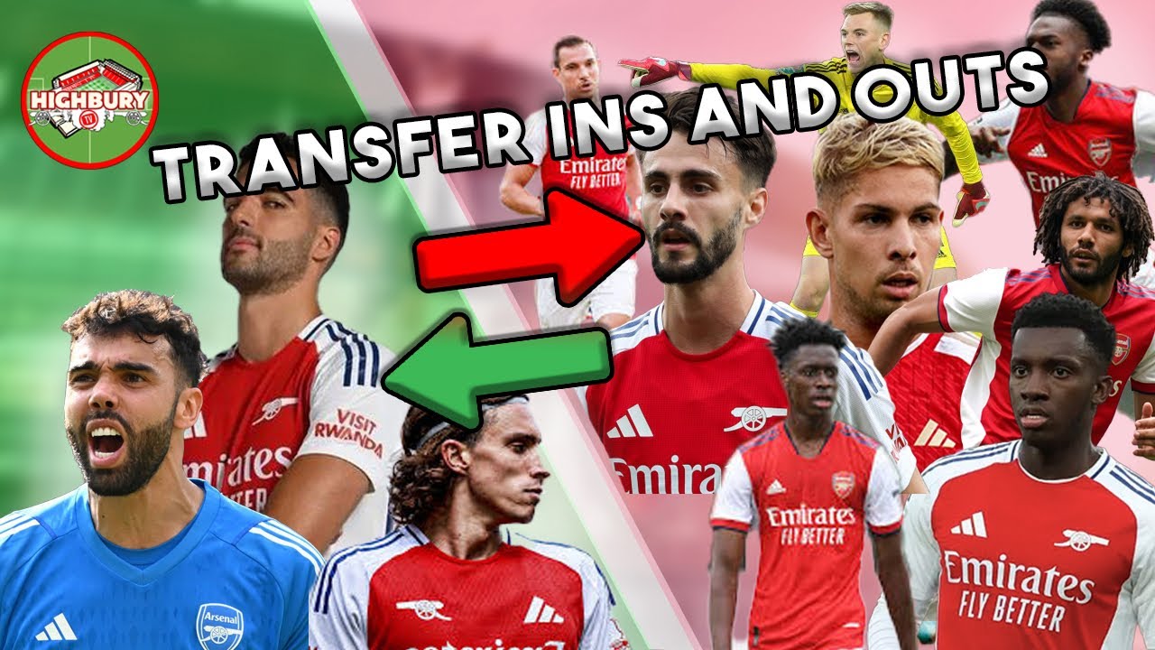 All of Arsenal TRANSFERS so far this 2024 Summer Window. Do we get ...