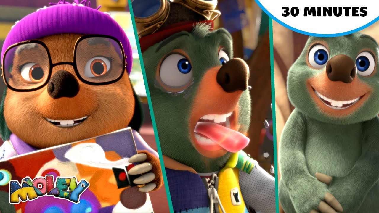 Moley Episodes Marathon | Full Episodes of Moley | Binge-Watch Moley ...