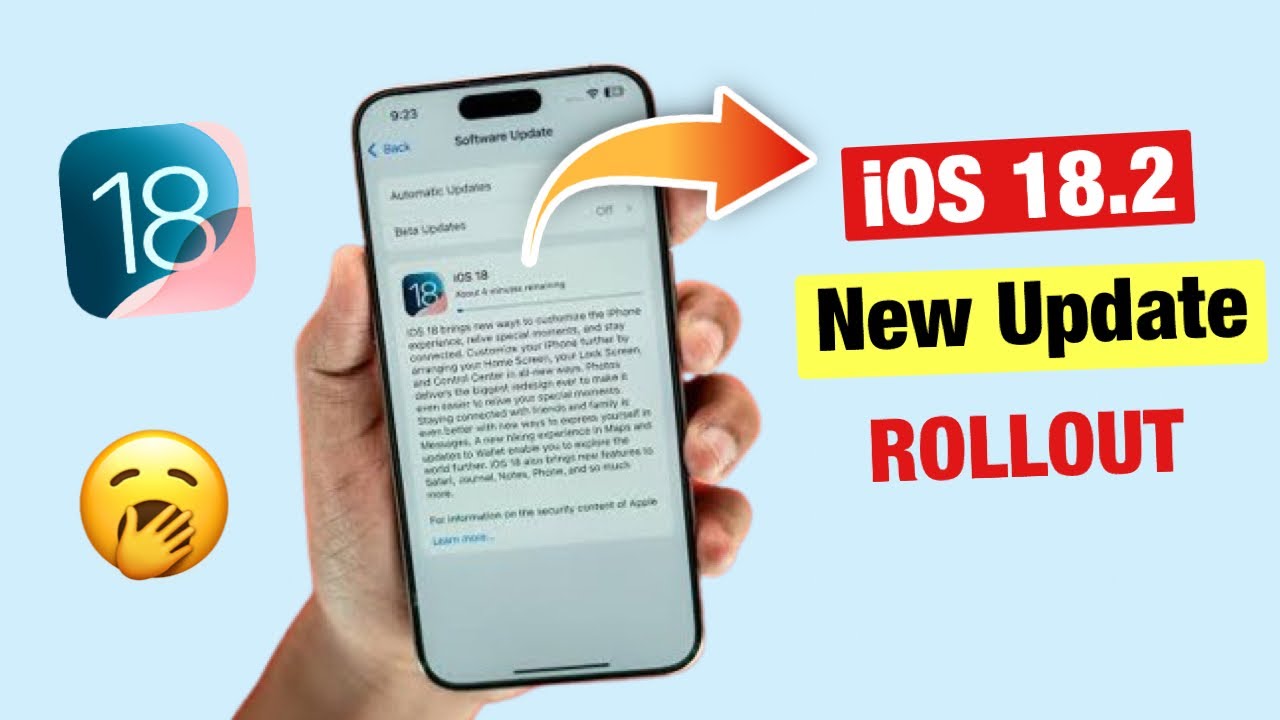 iPhone iOS 18.2 New Update Features | iOS 18 New Update Features Full ...