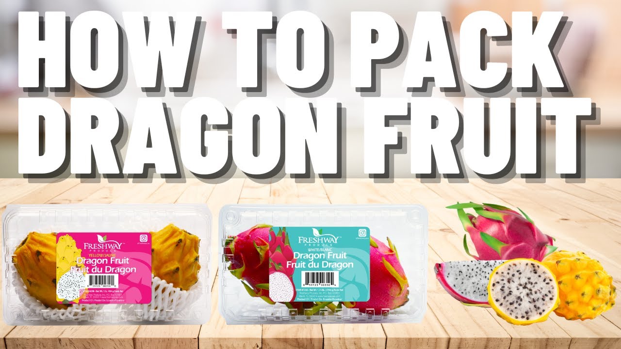 How to pack Dragon Fruit by Quality and Size #pitaya #dragonfruit - YouTube