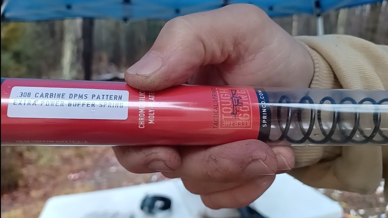 Sprinco Orange Extra Power Buffer Spring... Palmetto AR-10 recoil ...