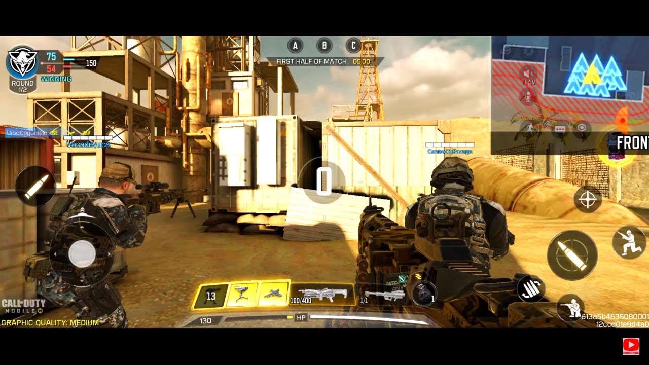 COD MOBILE MULTIPLAYER GAMEPLAY Rust Domination - YouTube