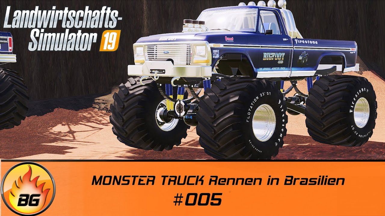 LS19 - CHALLENGERS #005 | MONSTER TRUCK RENNEN in Brasilien | FS19 ...