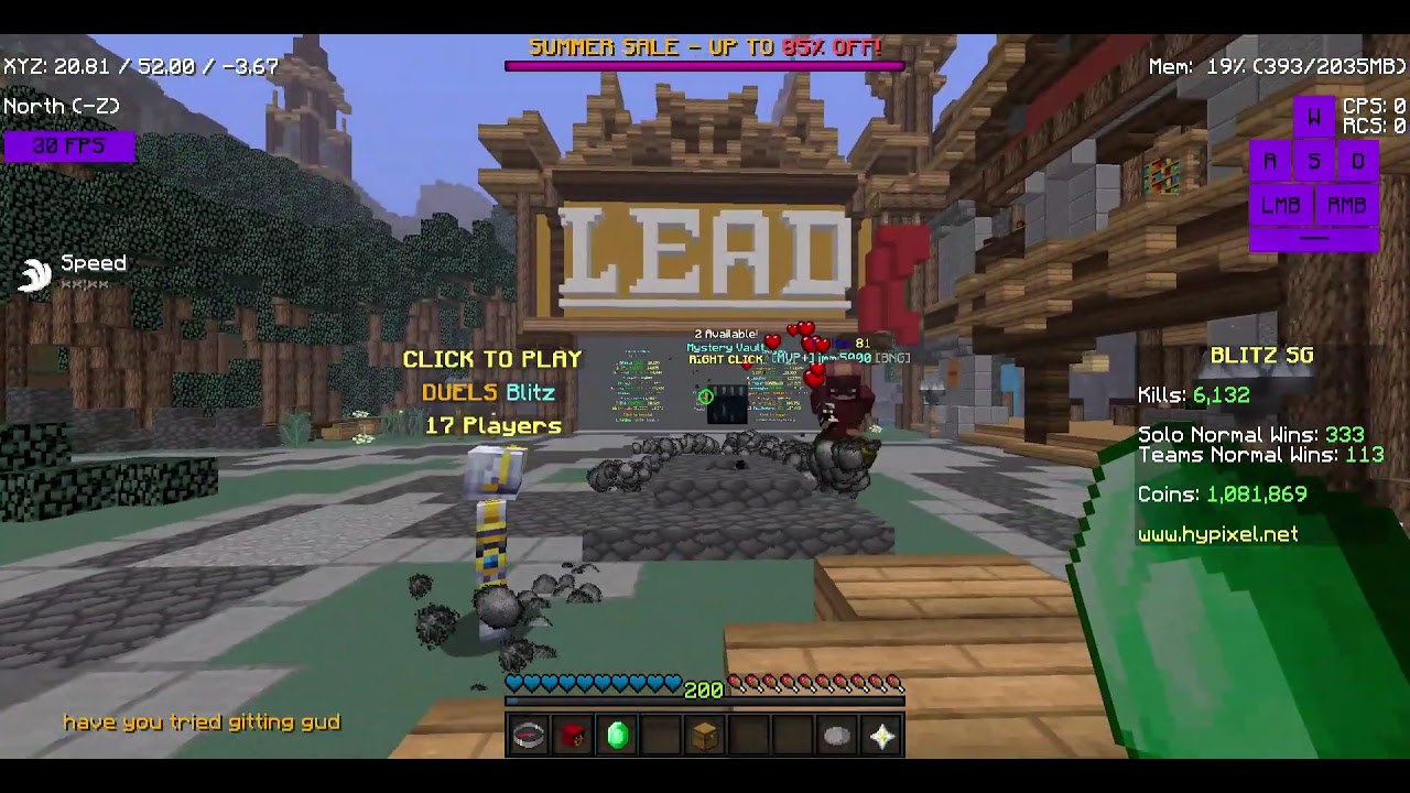 RedDragon X and Hypixel Level 200! - YouTube