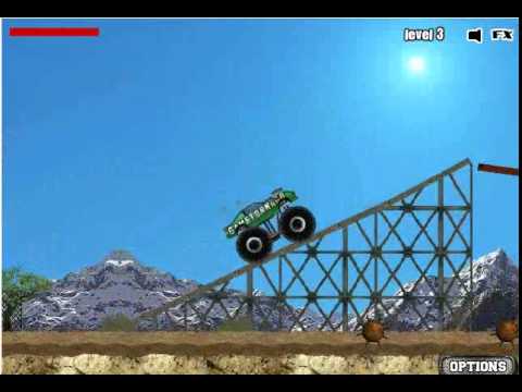 Monster truck level 3 - YouTube