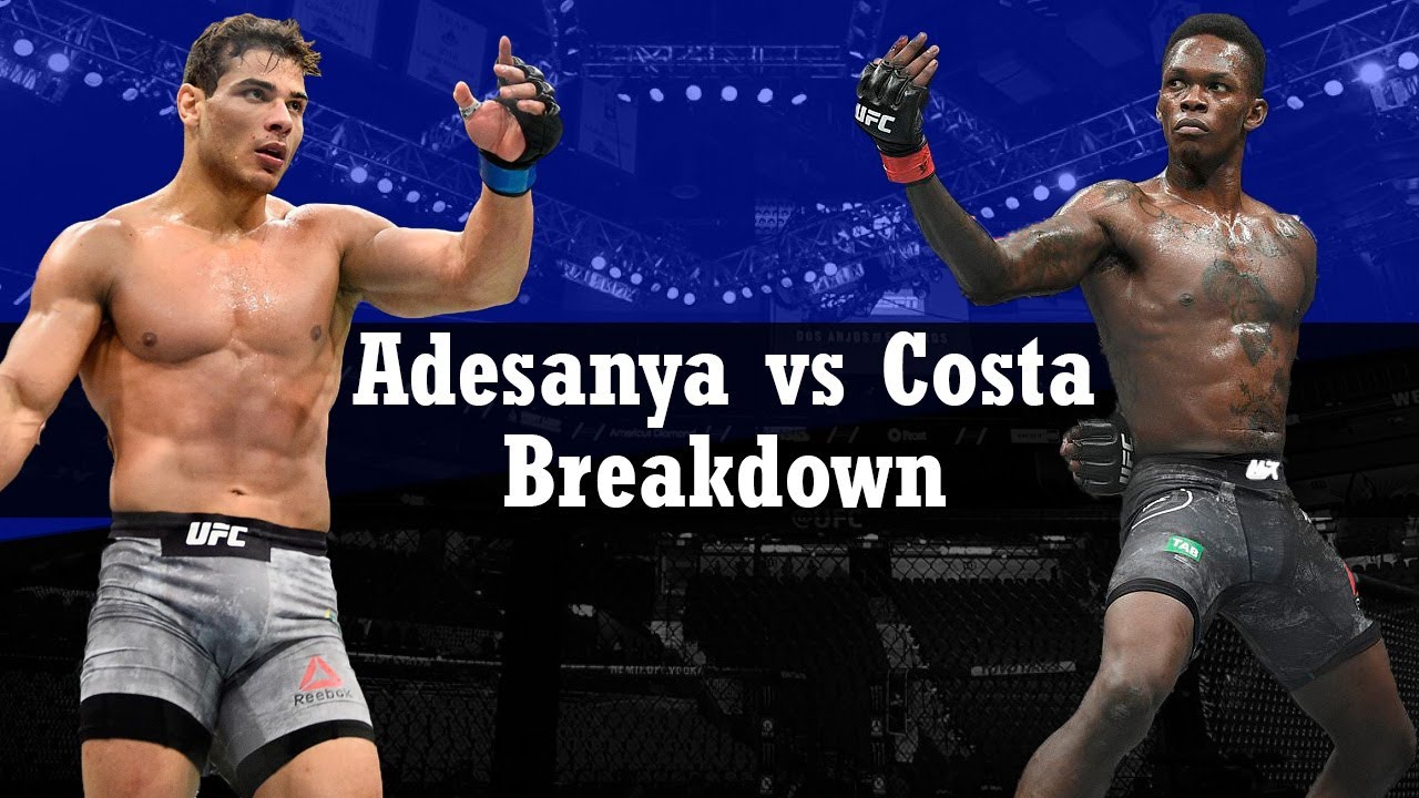 UFC 253 - Israel Adesanya vs Paulo Costa Breakdown - YouTube