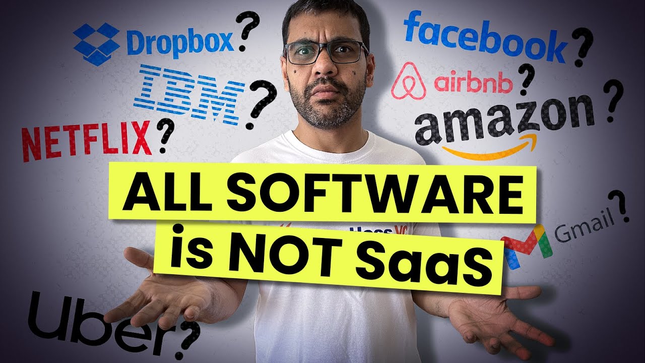 What is SaaS and what is NOT SaaS? - YouTube