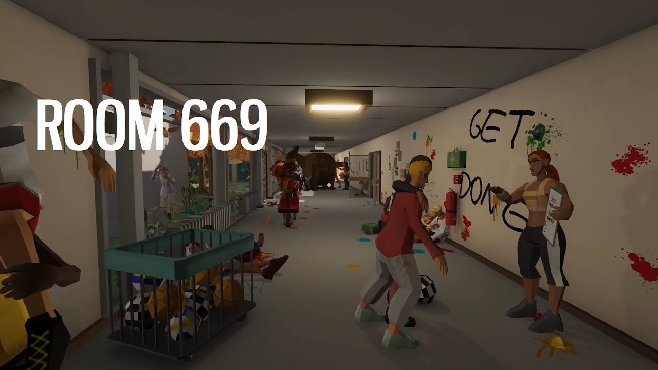 JIMMY GETS FROZEN IN TIME | PLAYING 'ROOM 669' | INDIE GAME MADE IN ...