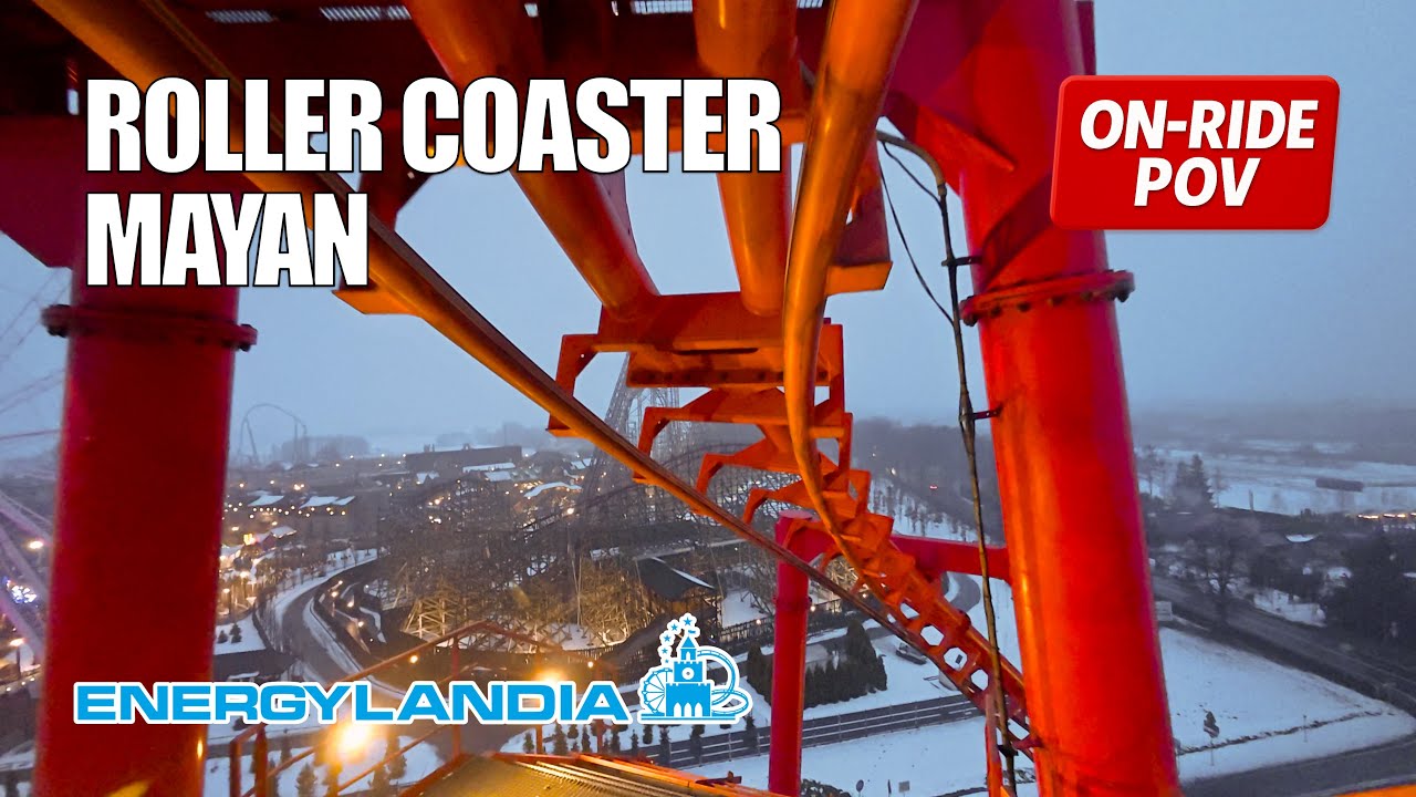 Roller Coaster Mayan - On-Ride POV - Energylandia - YouTube