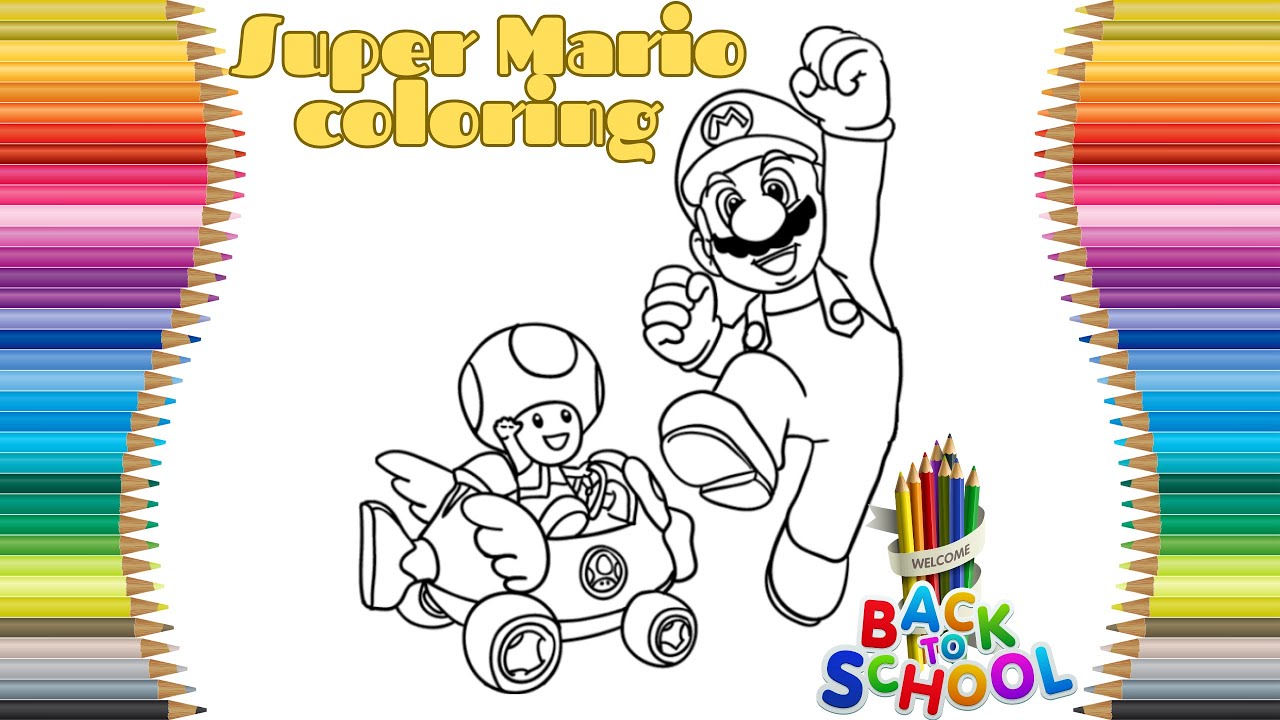 Super Mario | Beginner painting|Step-by-Step | video game characters🎨 ...