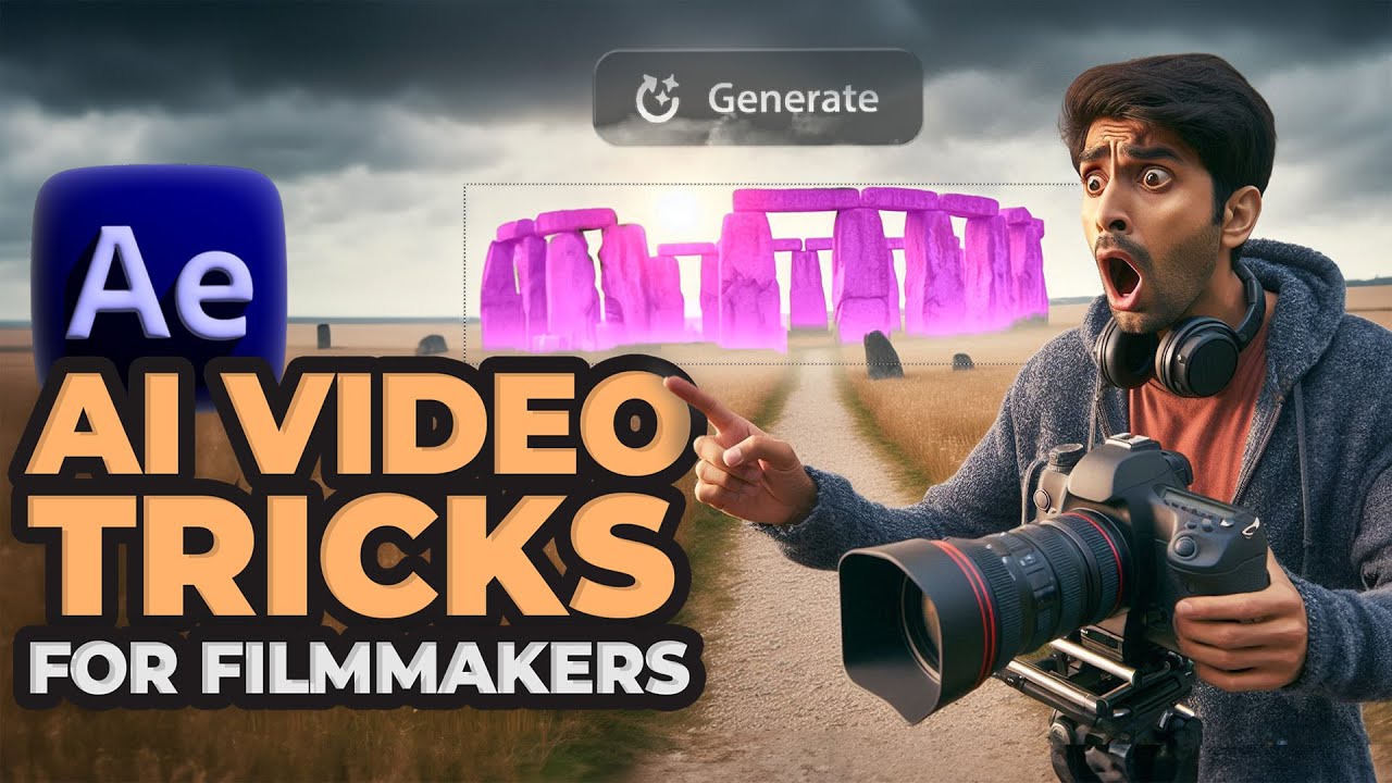 Generative Fill Video SECRETS for Budget Filmmaking - YouTube