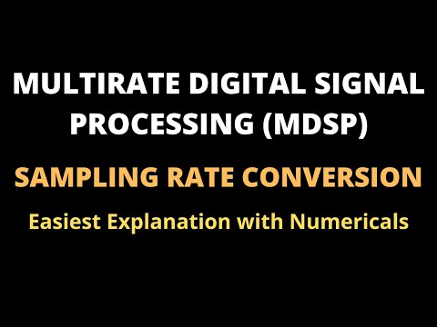 Sampling Rate Conversion-Multirate Digital Signal Processing [With ...