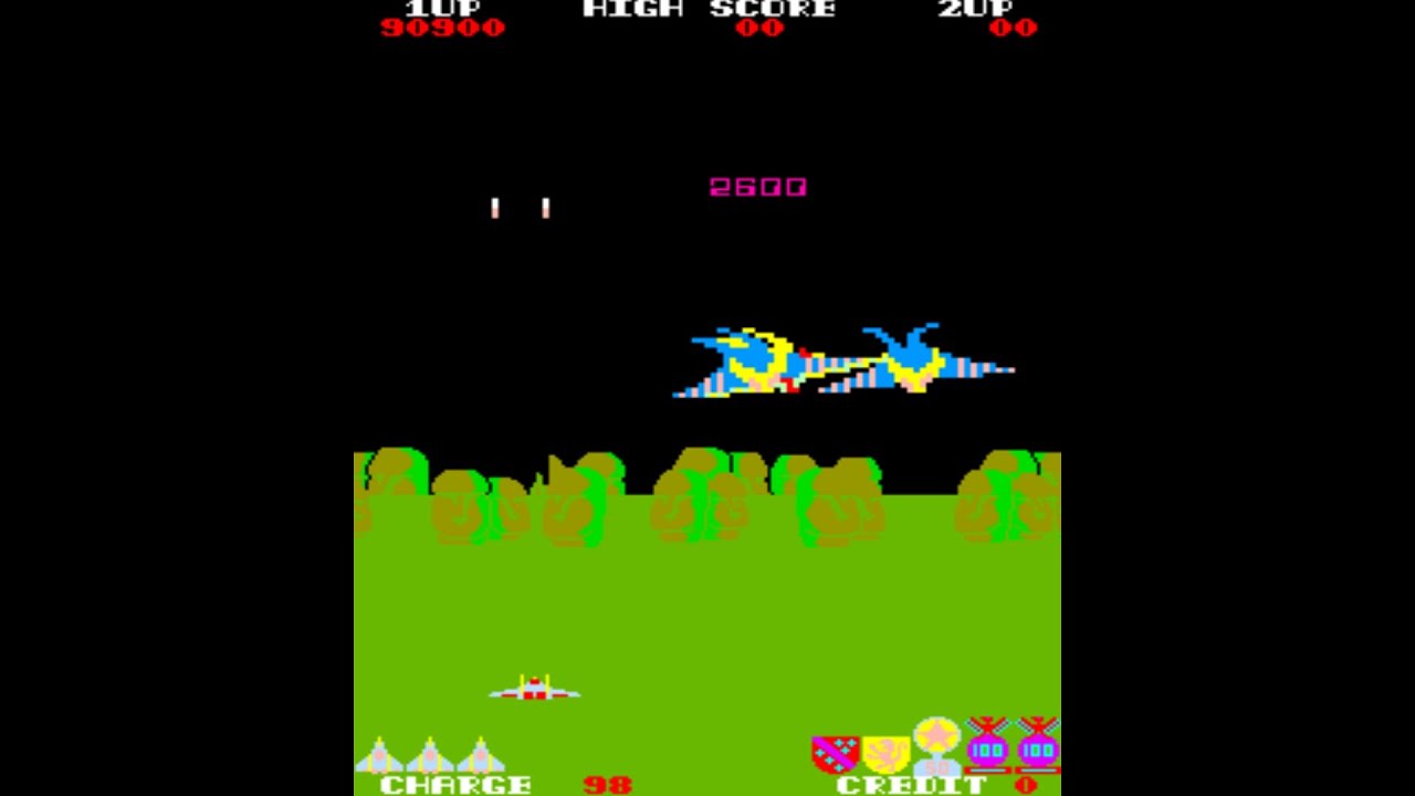 Exerion [Arcade Longplay] (1983) {bootleg, set 2} - YouTube