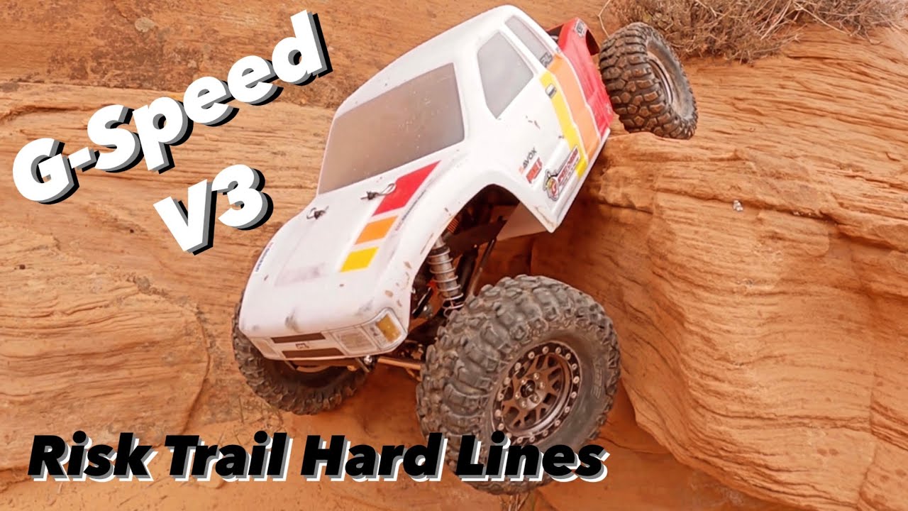 Custom G-Speed V3! Risk Trail Hard Lines - YouTube