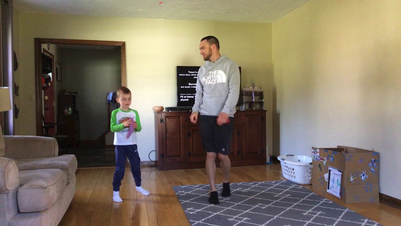 Sock Ball Tossing Challenges! - YouTube