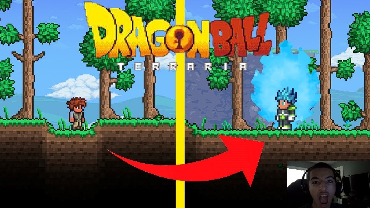 TERRARIA KI CLASS (Dragon ball z mod in tmodloader) PART 4 - YouTube