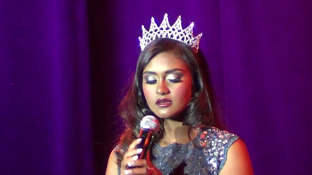 Lenisha sings at pageant 2016. South Point Hotel & Casino Las Vegas USA ...