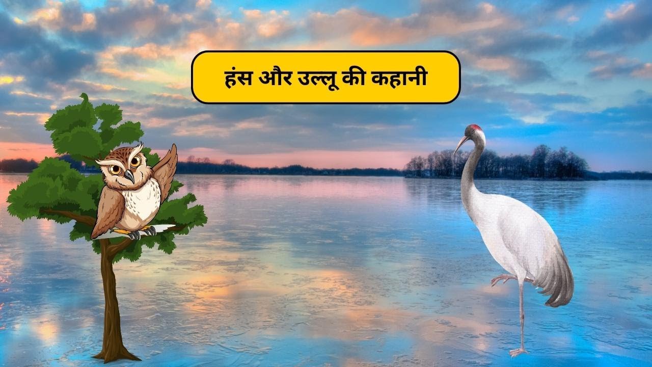 हंस और उल्लू की कहानी | ullu aur hans ki kahani | Hindi Kahaniya ...